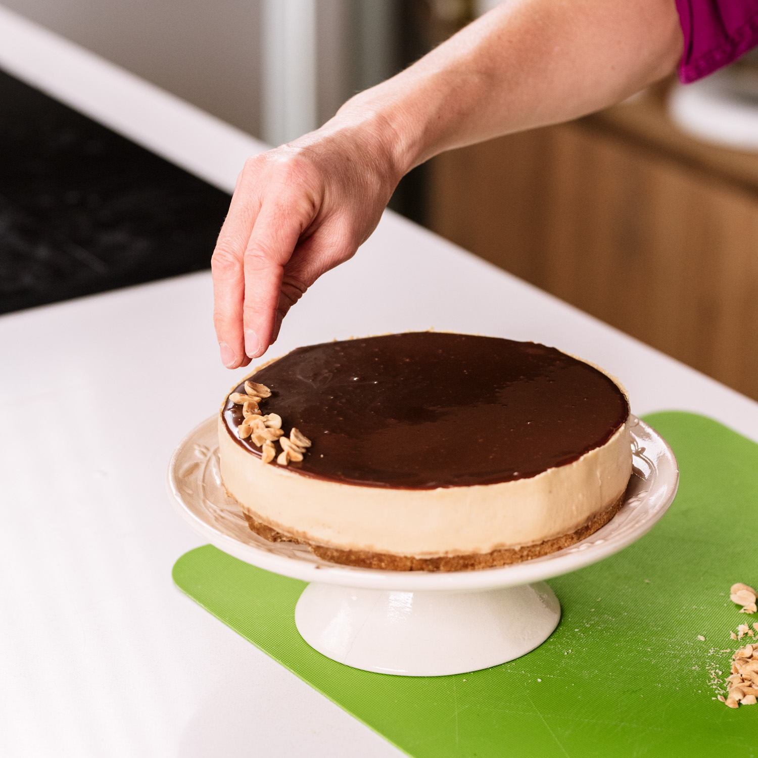 Cheesecake de mani – Isabel Vermal
